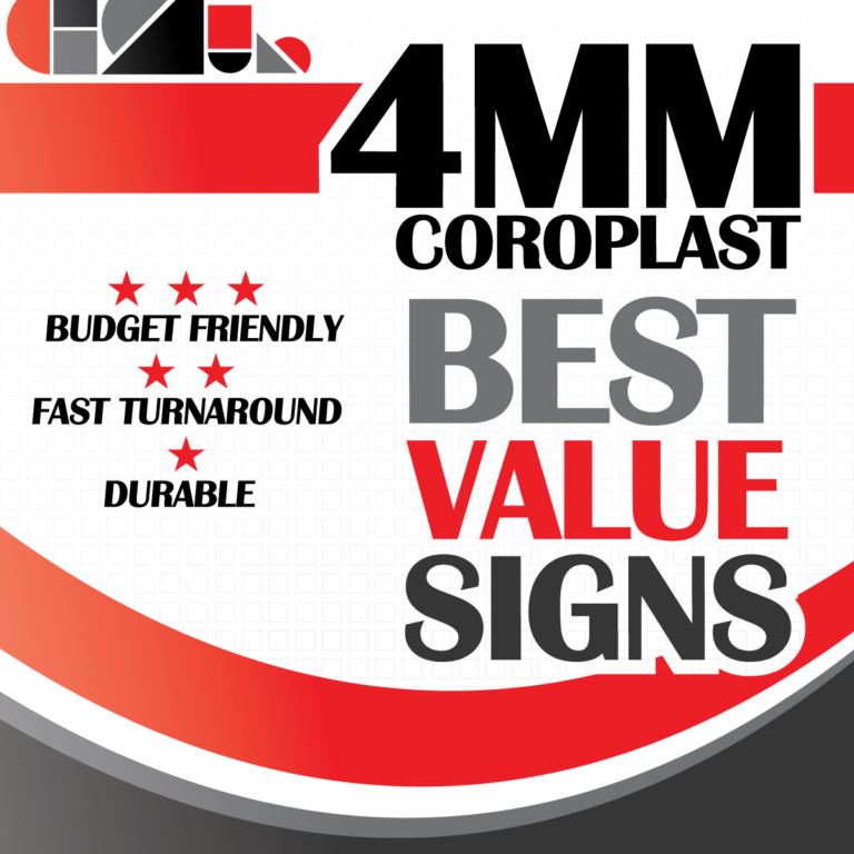 Best Value Yard Signs - SignTeam