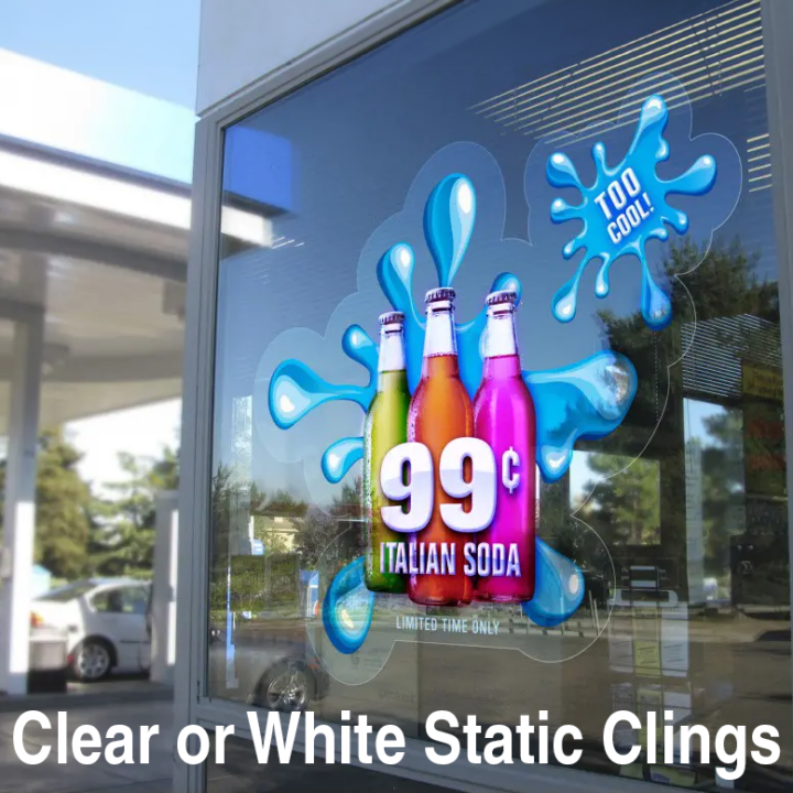 Window Static Clings - SignTeam