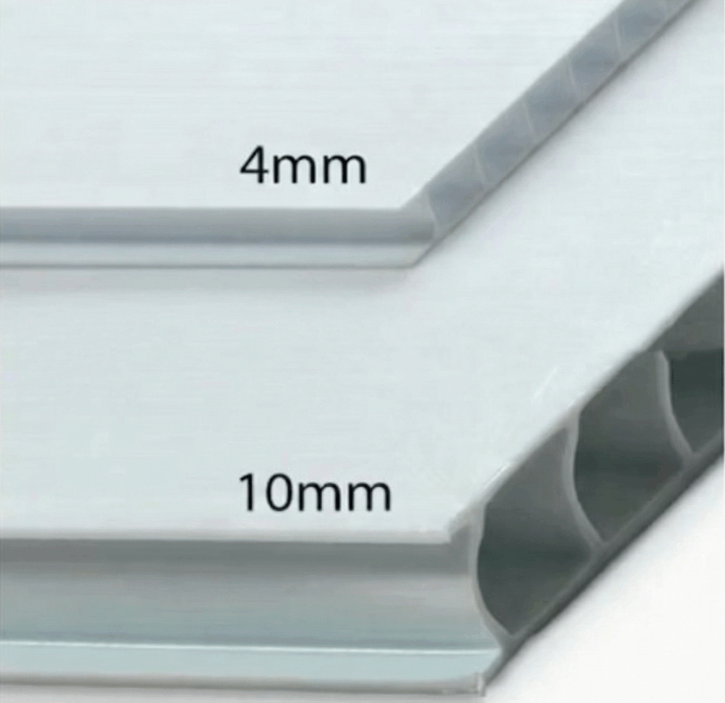 Corrugated Plastic blanks