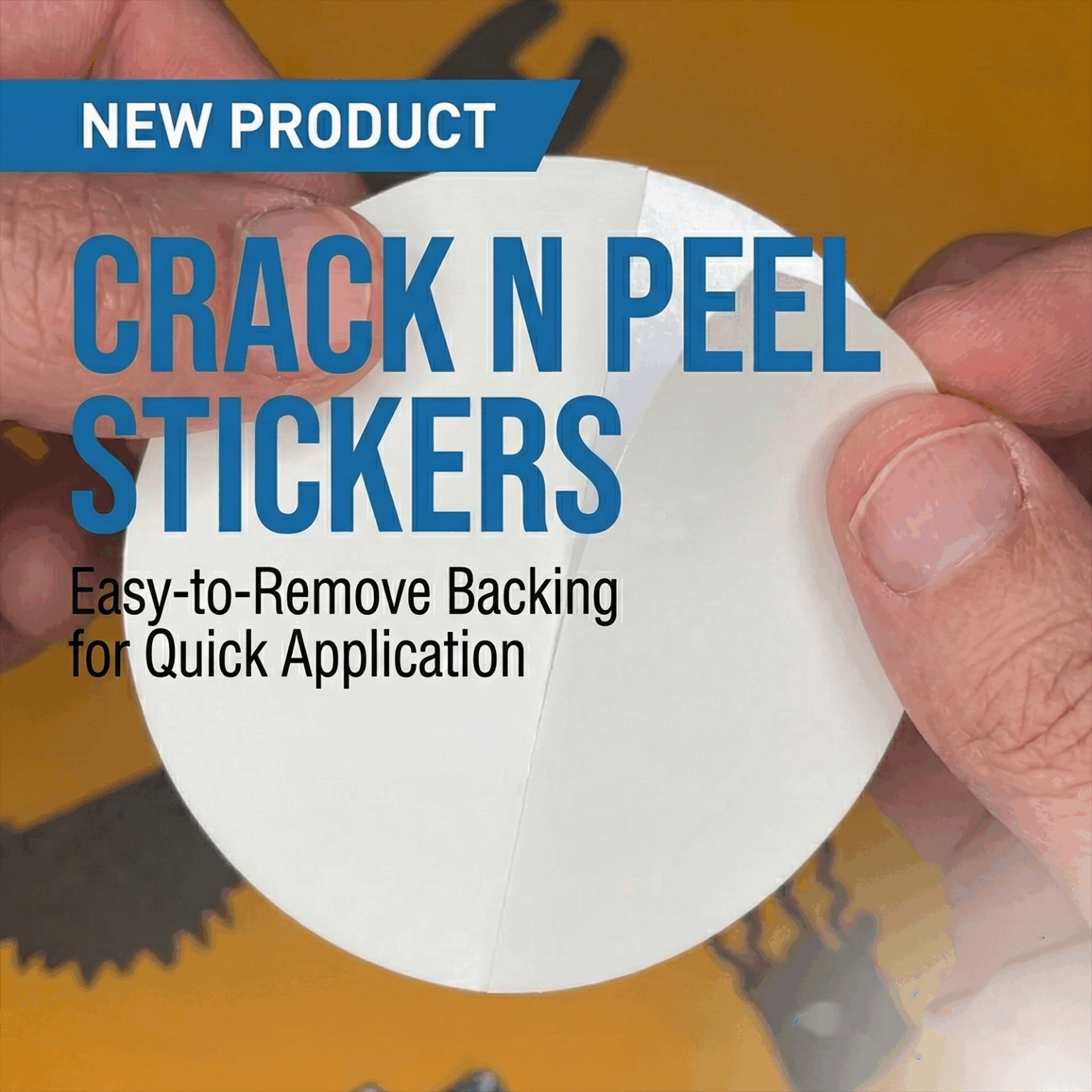 Crack N Peel Stickers - SignTeam